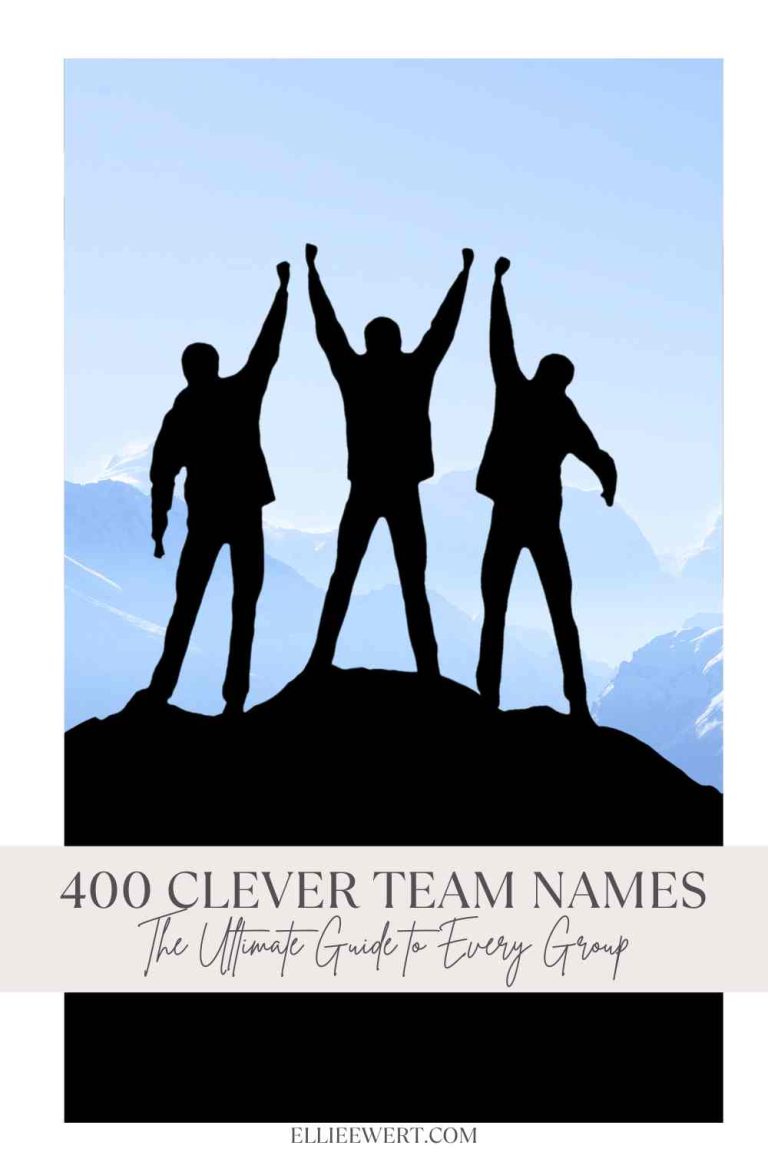 400 Clever Names for Teams: Ultimate Guide for Every Group!