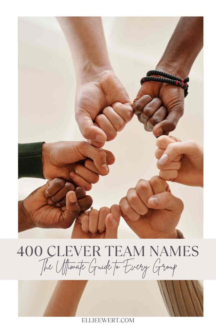400 Clever Names for Teams: Ultimate Guide for Every Group!