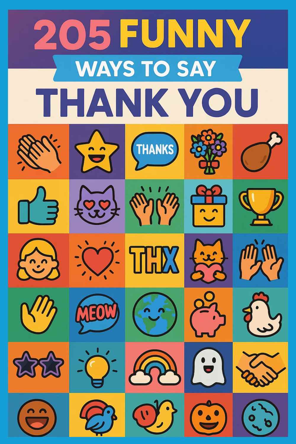 205 Funny Ways to Say Thank You in 2025!